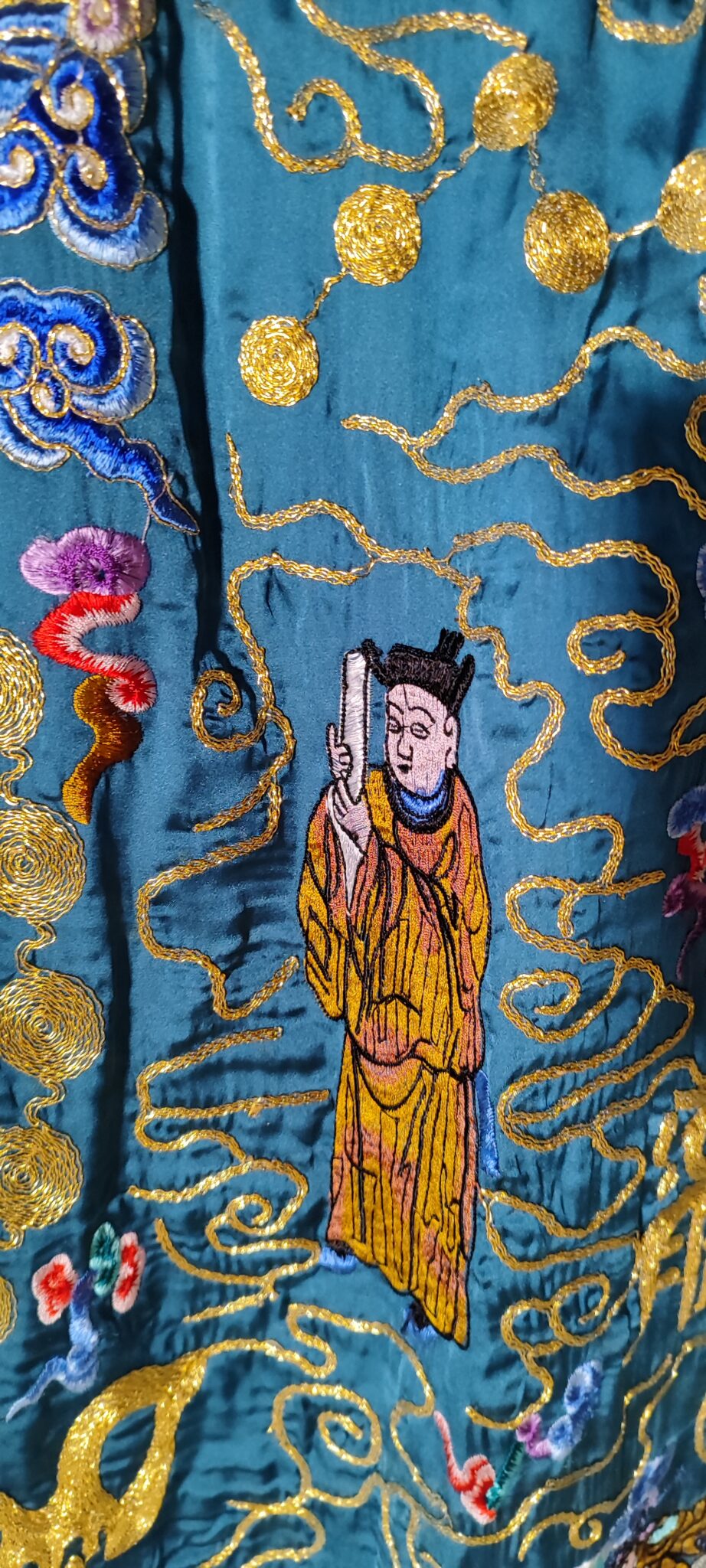 "Ocean Blue" - Ceremonial Priest Robe - DAO-SHOP