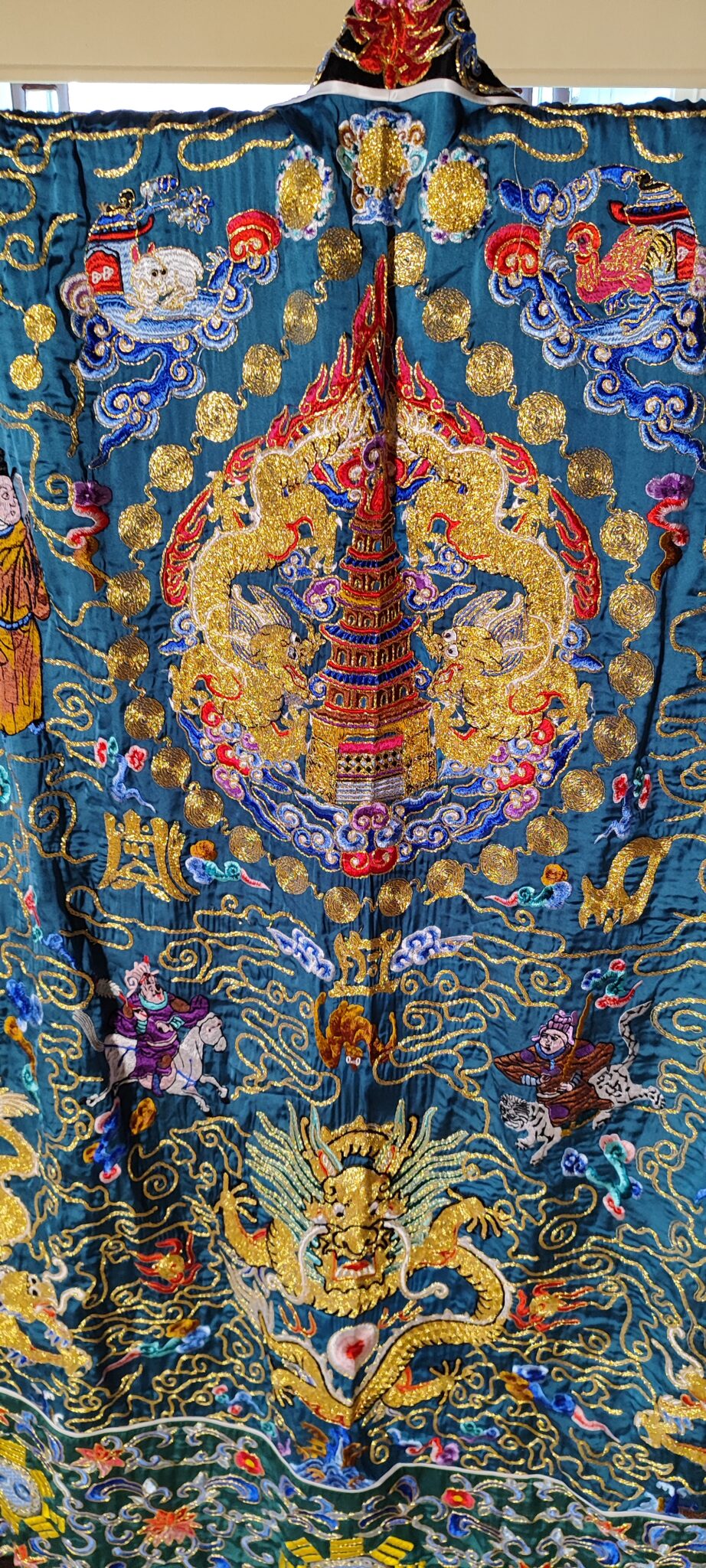 "Ocean Blue" - Ceremonial Priest Robe - DAO-SHOP
