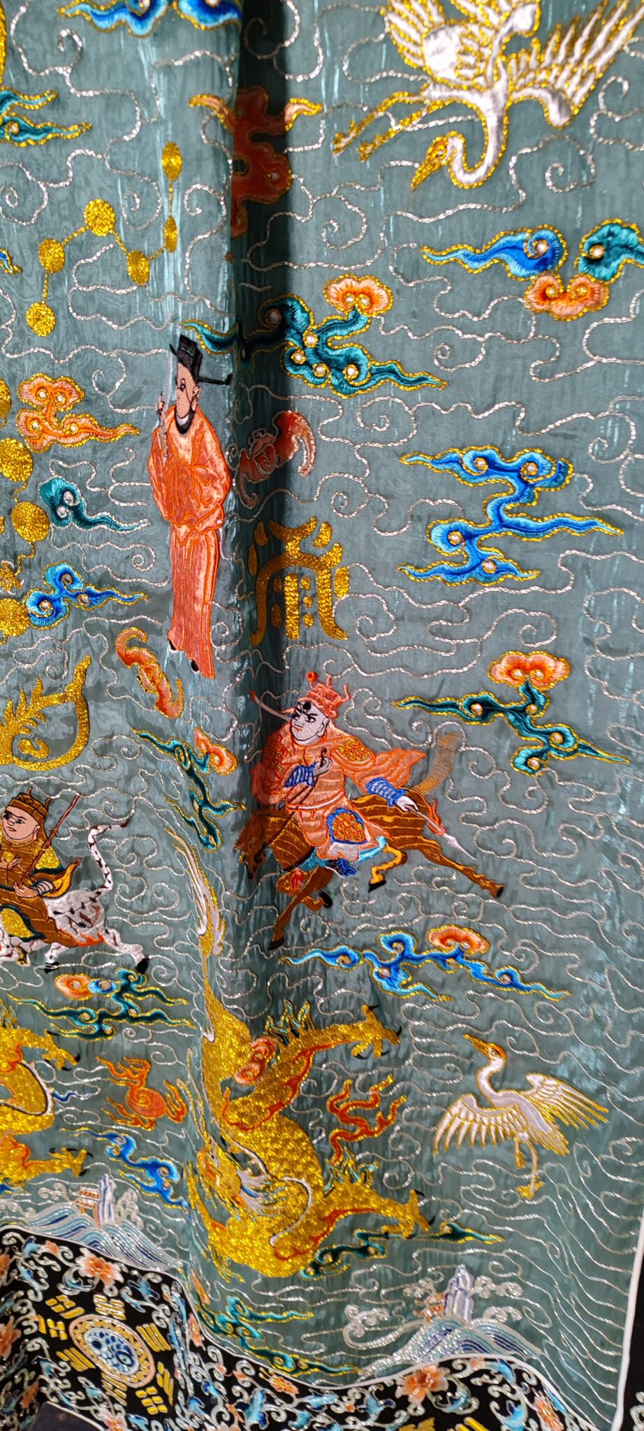 "Green Velvet" - Ceremonial Priest Robe - DAO-SHOP